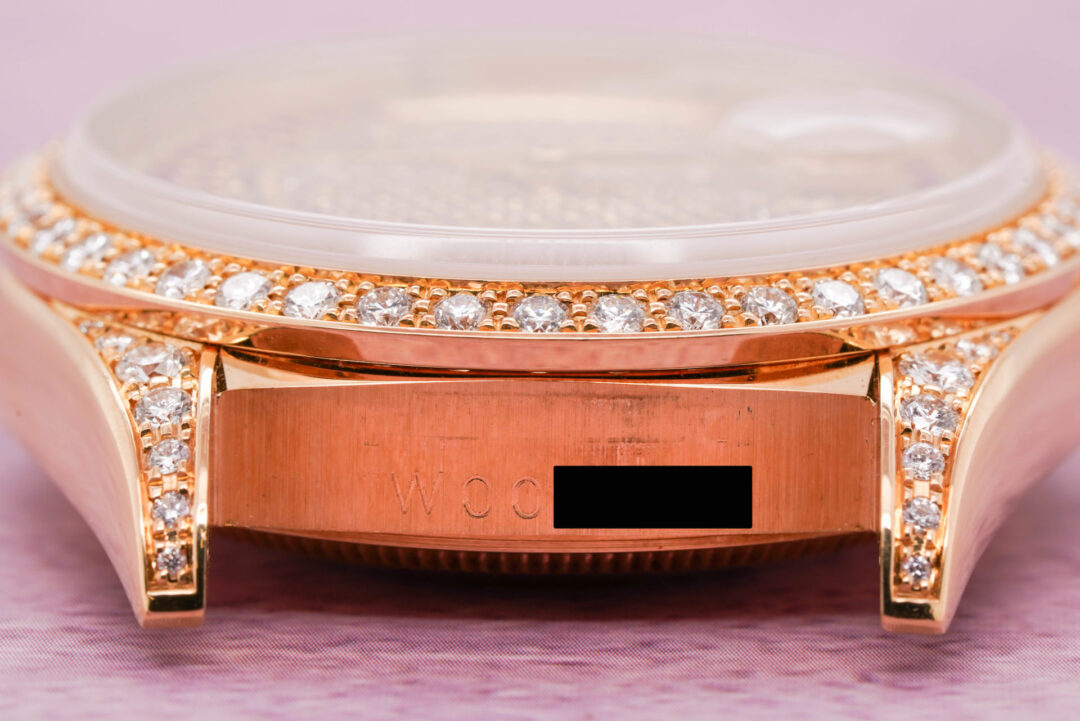 Rolex "Full-Set 18388 Pave & Ruby" Day-Date - Menta Watches- Buy ...