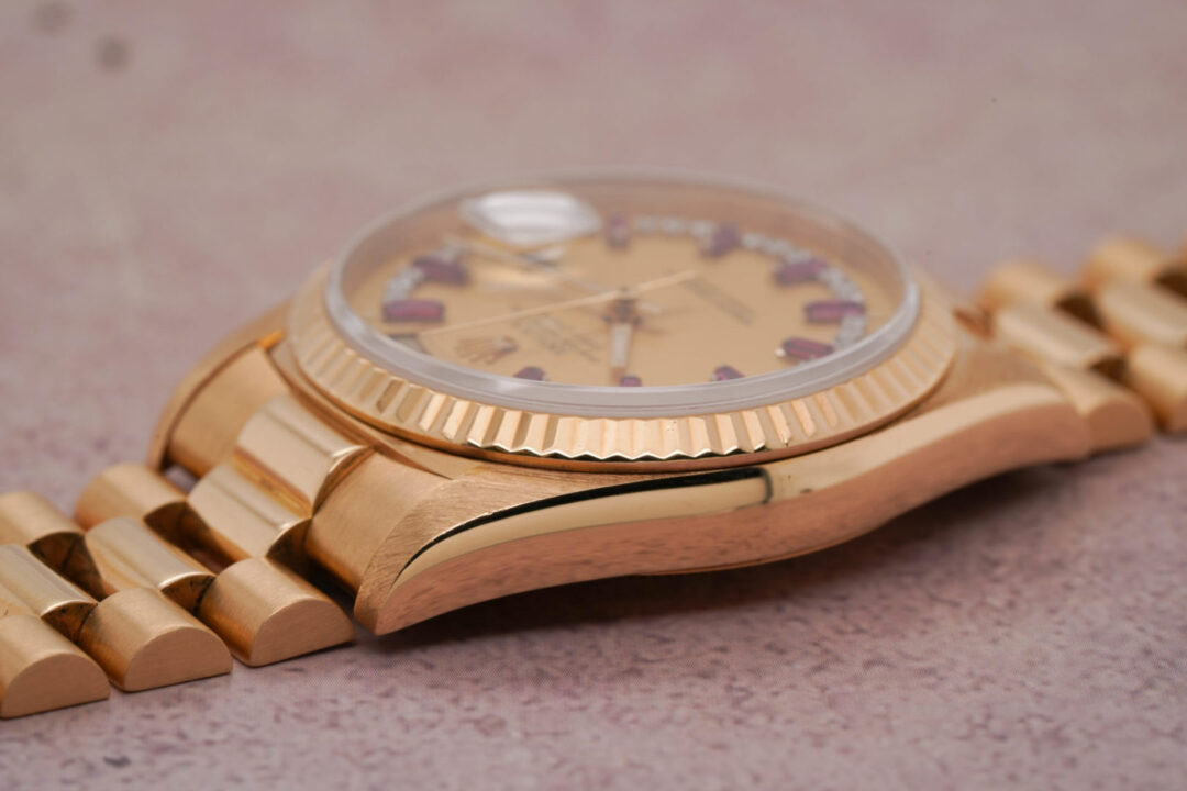 Rolex "18238 Ruby String-Dial Full-Set" Day-Date - Menta Watches- Buy ...