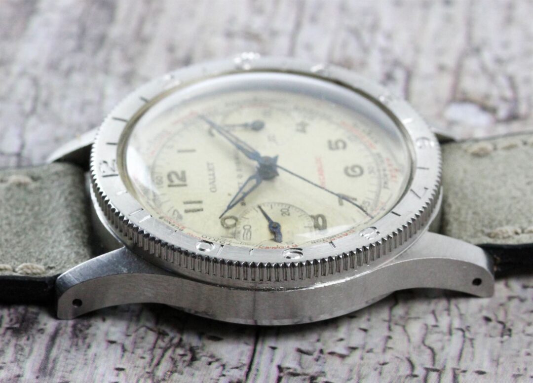 Gallet Flight Officer Chronograph - Menta Watches- Buy Vintage and ...