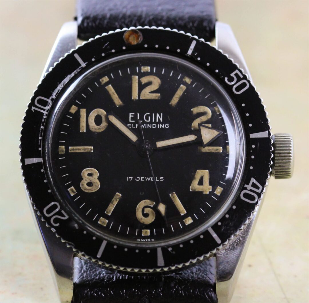 Elgin Canteen Diver Watch - Menta Watches- Buy Vintage and Modern ...
