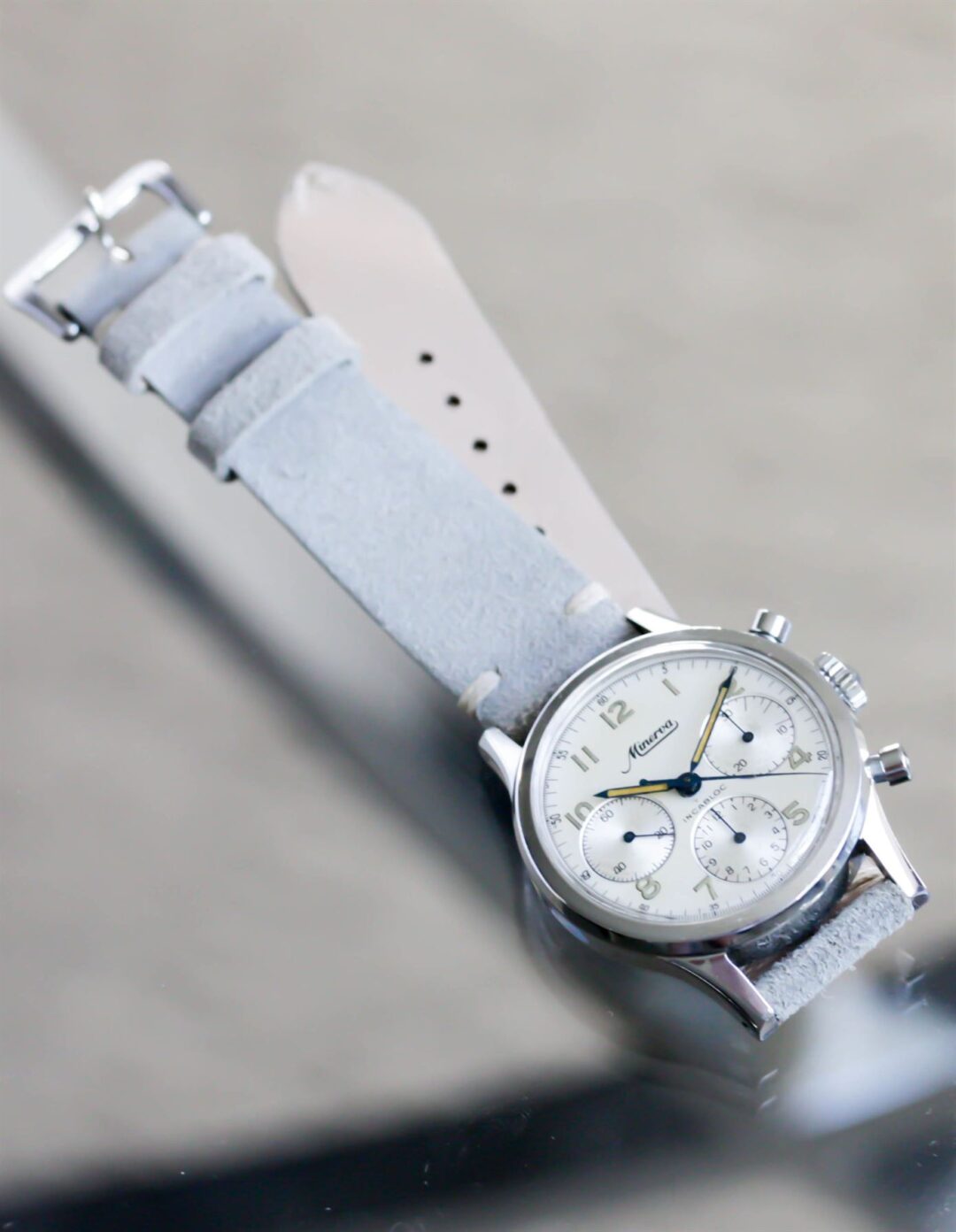 Minerva Valjoux 72 Chronograph - Menta Watches- Buy Vintage and Modern ...