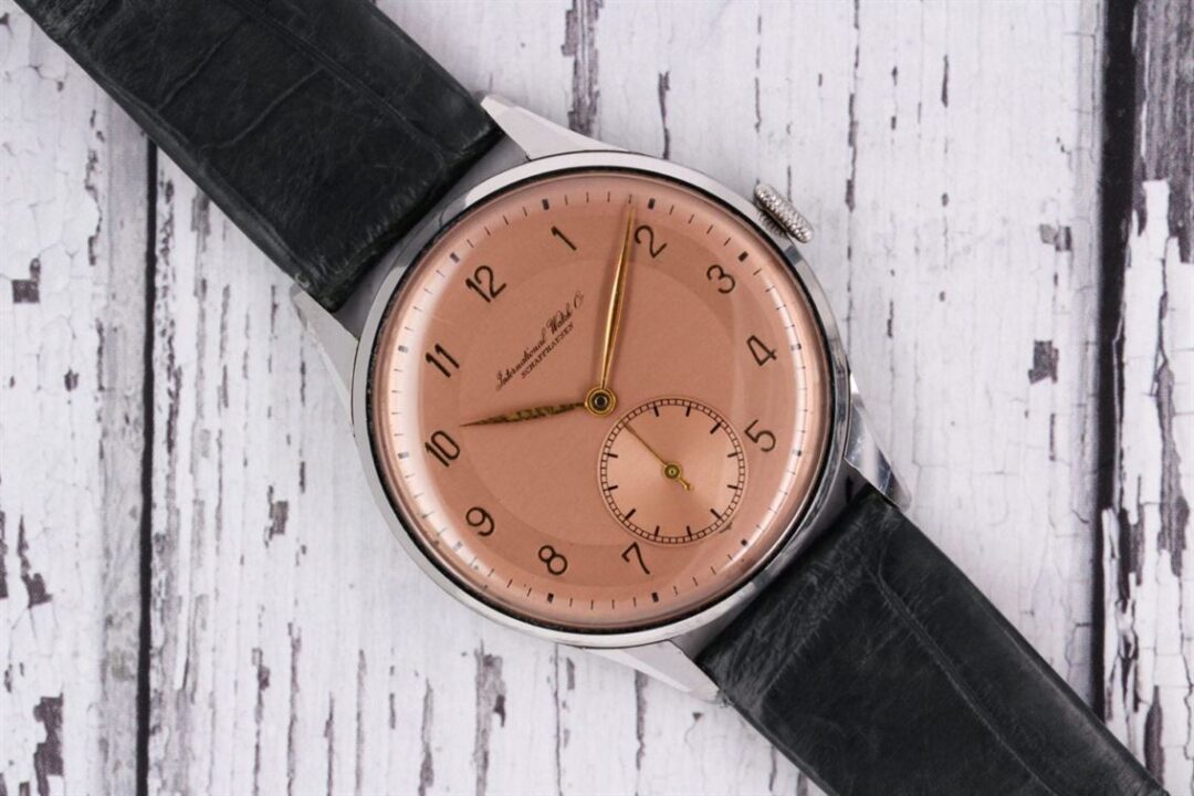 IWC "Two-Tone Salmon" Watch - Menta Watches- Buy Vintage and Modern ...