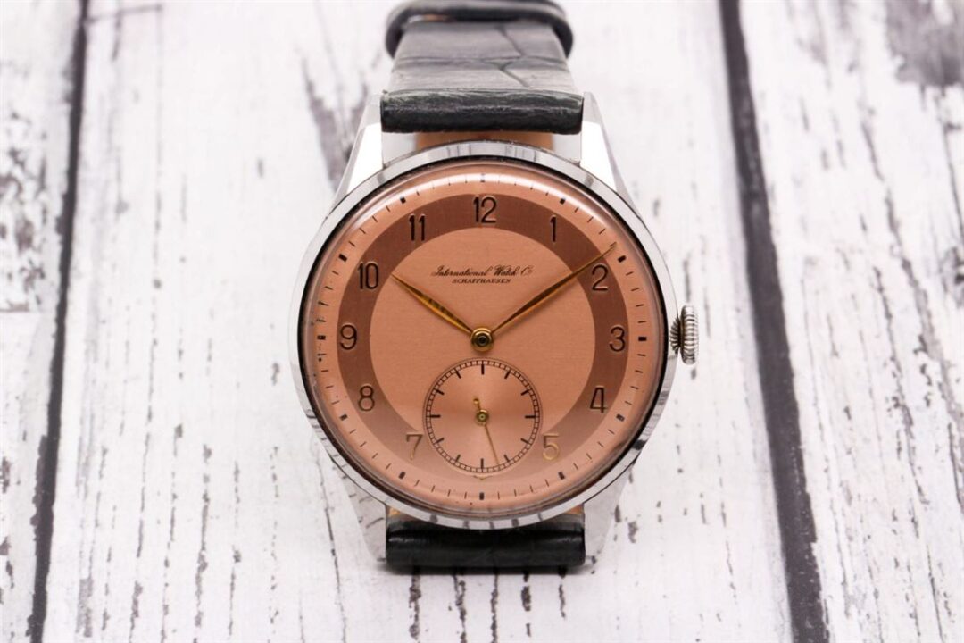 IWC "Two-Tone Salmon" Watch - Menta Watches- Buy Vintage and Modern ...