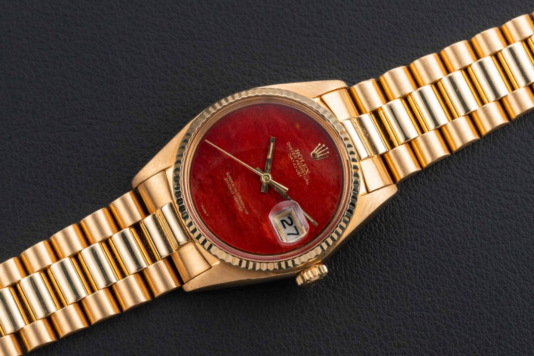 Rolex "1601 Red Jasper" Datejust - Menta Watches- Buy Vintage and ...