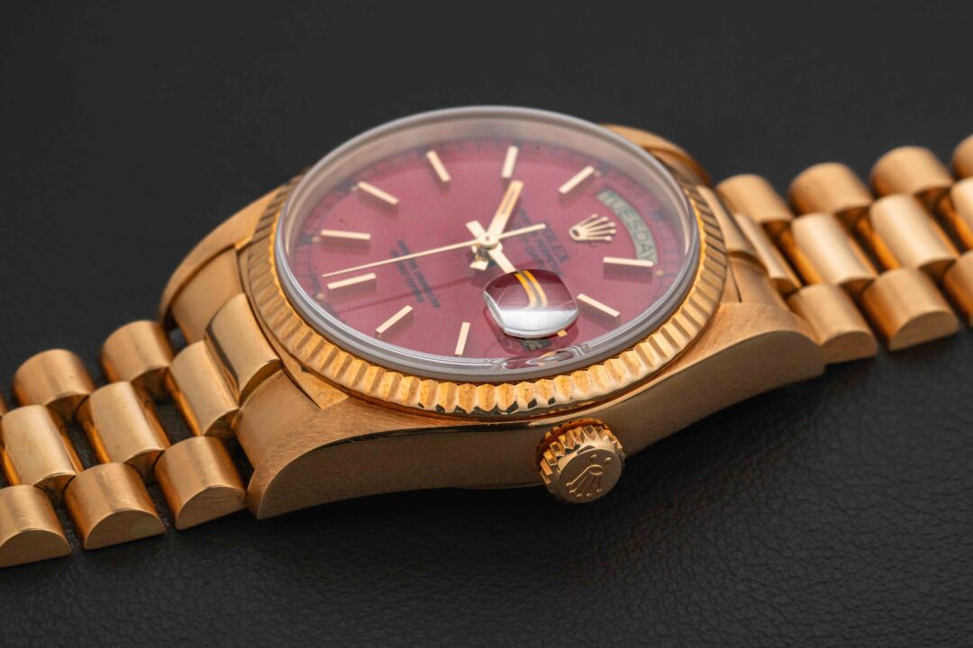 Rolex "18038 Raspberry Stella" Day-Date - Menta Watches- Buy Vintage ...