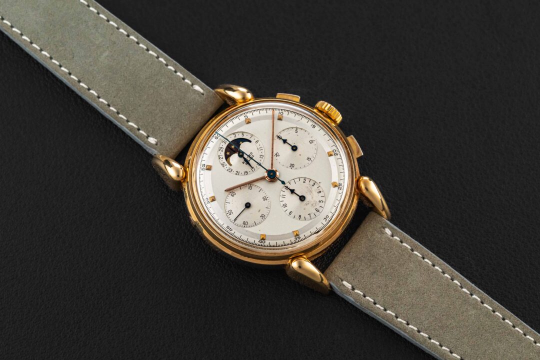 Record "18kt Rose Gold Calendar" Chronograph - Menta Watches- Buy ...