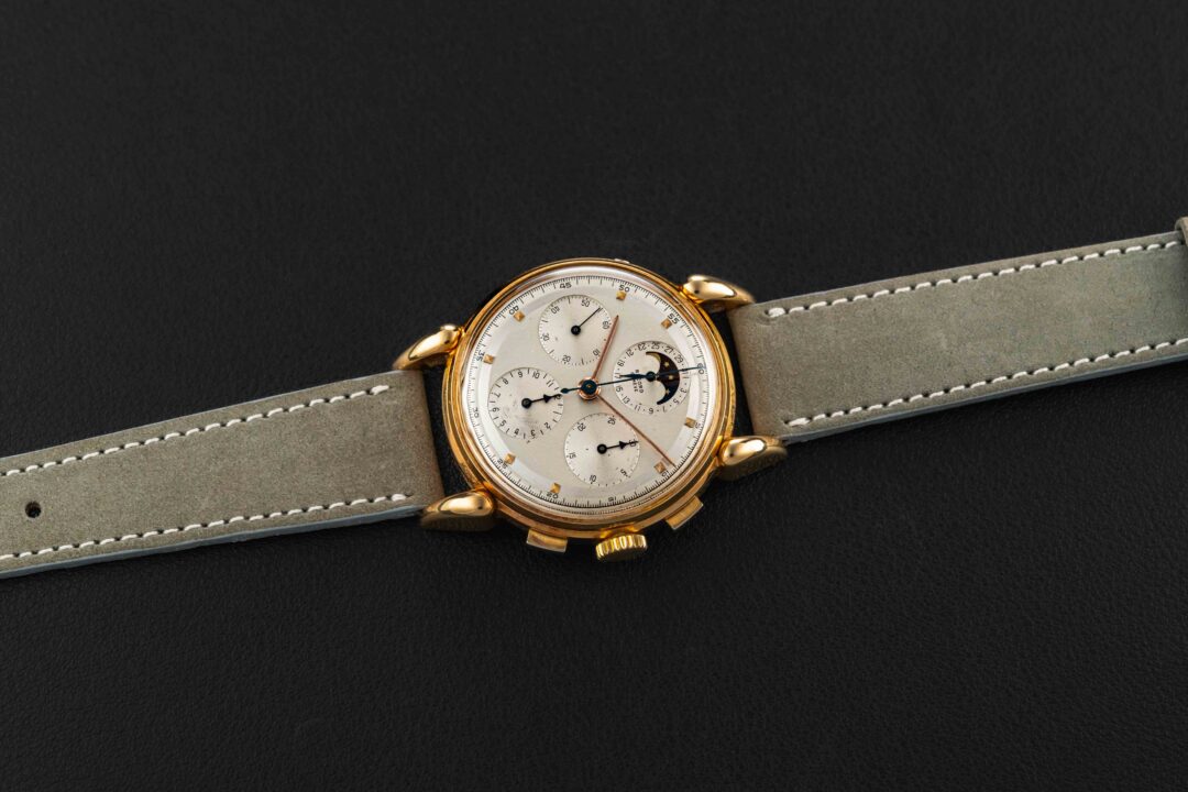 Record "18kt Rose Gold Calendar" Chronograph - Menta Watches- Buy ...